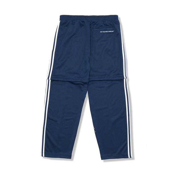 POP Bauer Track Pants, Navy / White – Lo-Fi