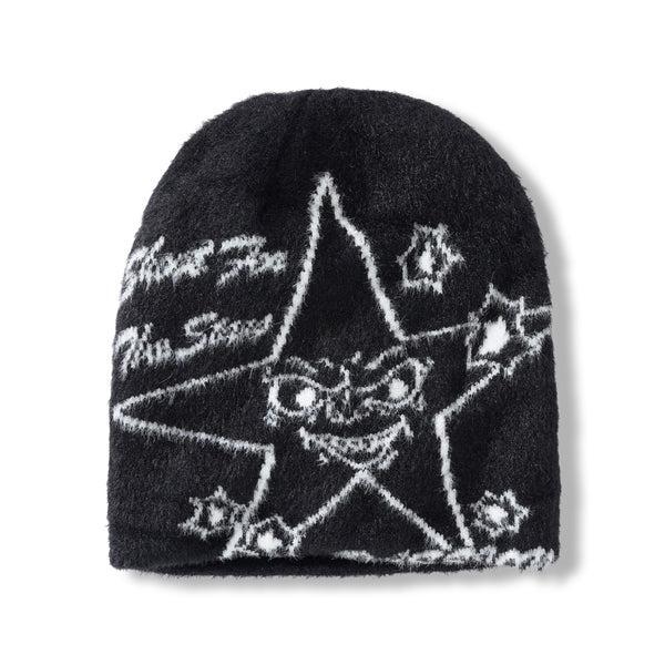 Target Practise Fohair Beanie, Black – Lo-Fi