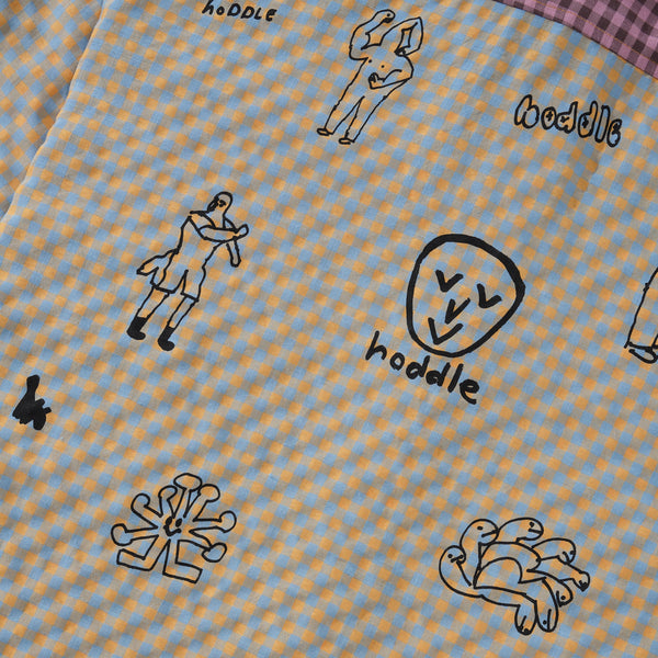 Tour L/S Shirt, Sand / Violet – Lo-Fi