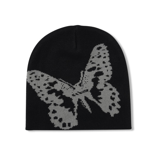 Butterfly Beanie, Black – Lo-Fi