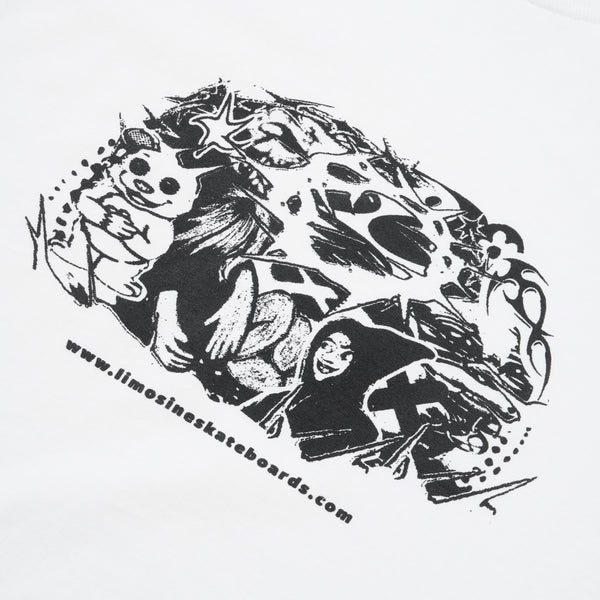 Brian Collage Tee, White – Lo-Fi