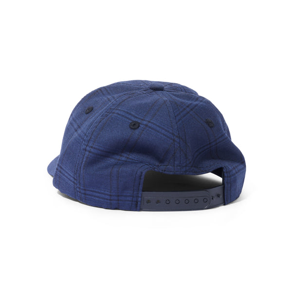 Plaid G Cap, Navy – Lo-Fi