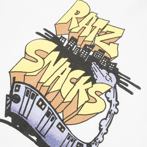Rat Ratz Train Tee, White – Lo-Fi