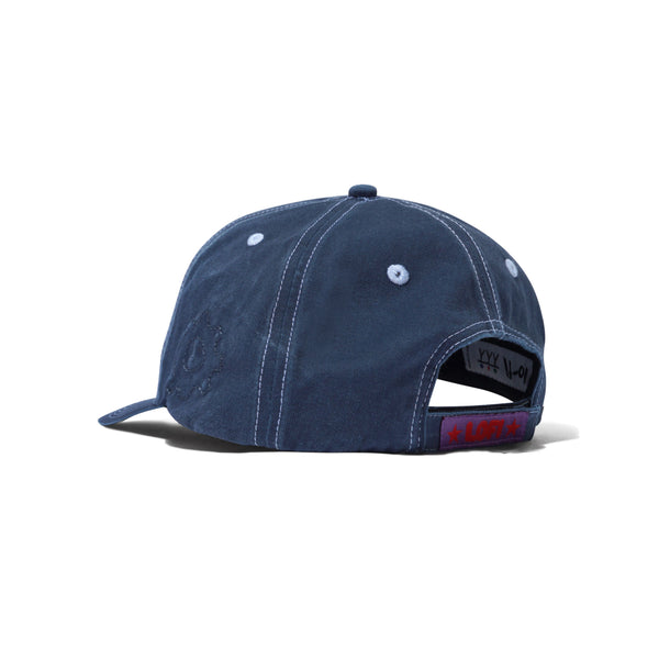 Ideas 6 Panel Cap, Washed Navy – Lo-Fi
