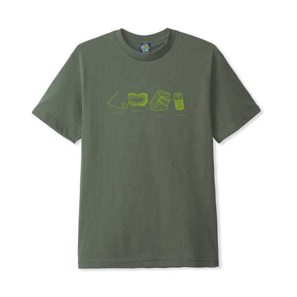 Inventory Tee, Army – Lo-Fi